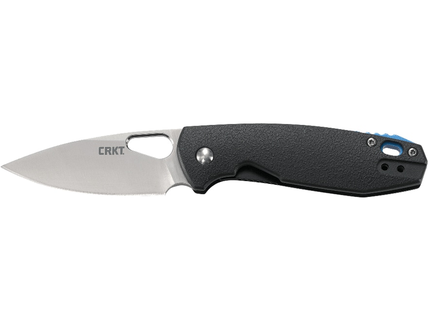 CRKT Piet Pocket Knife 2.69 Drop Point 8Cr13MoV Satin Blade Glass