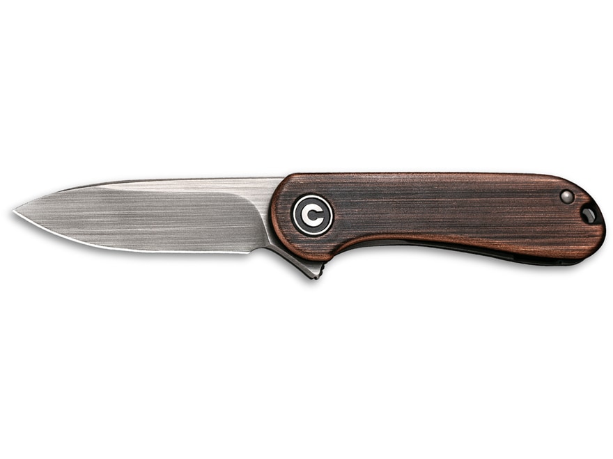 CIVIVI Mini Elementum Pocket Knife 2.5 Drop Point Sandvik 14C28N Gray
