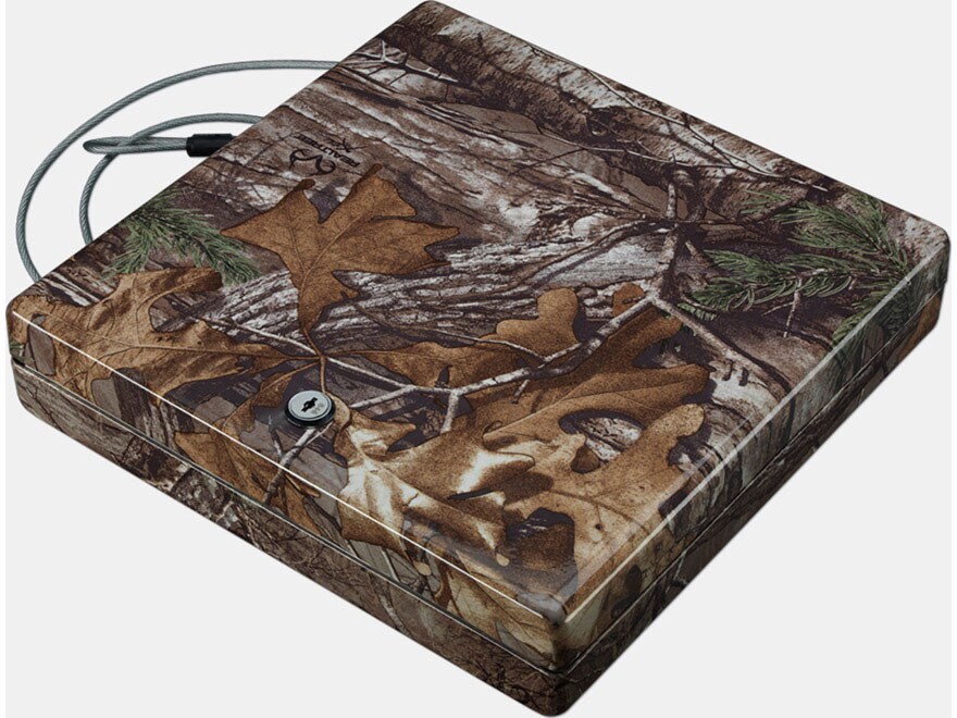 Stack-On Large Portable Security Case Key Lock Realtree Xtra