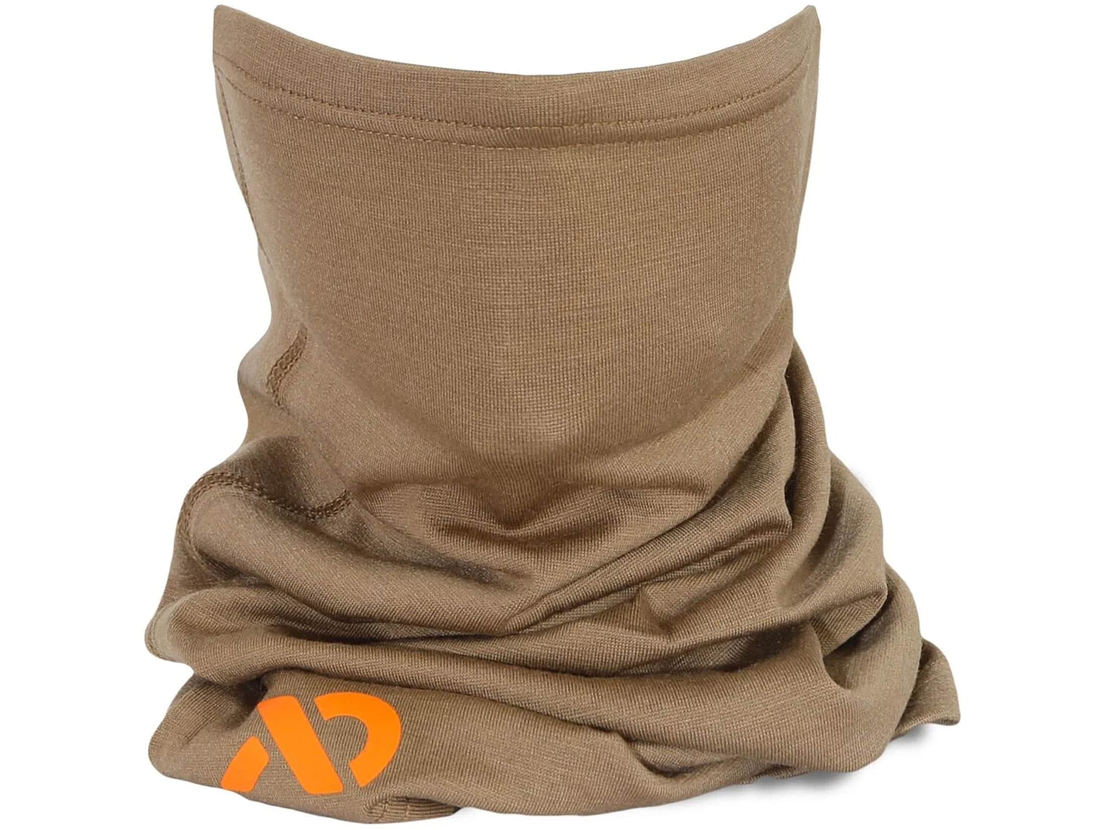 First Lite Men's Aerowool Neck Gaiter Walnut One Size Fits Most