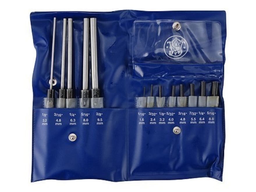 Smith & Wesson Gunsmith's Punch Set 13-Piece Steel
