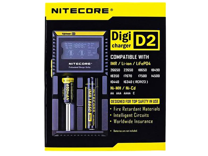 Nitecore D2 Battery Charger