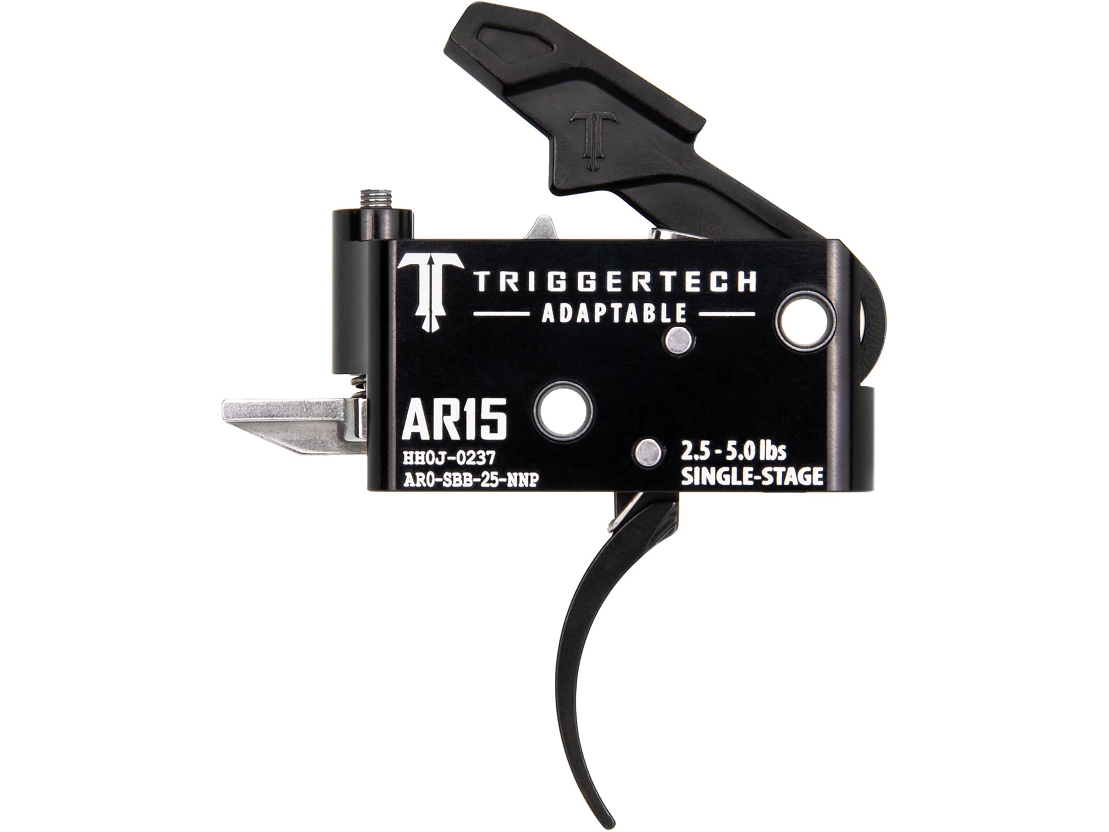 TriggerTech Adaptable AR-15, AR-10 Single Stage Trigger Pro Curved