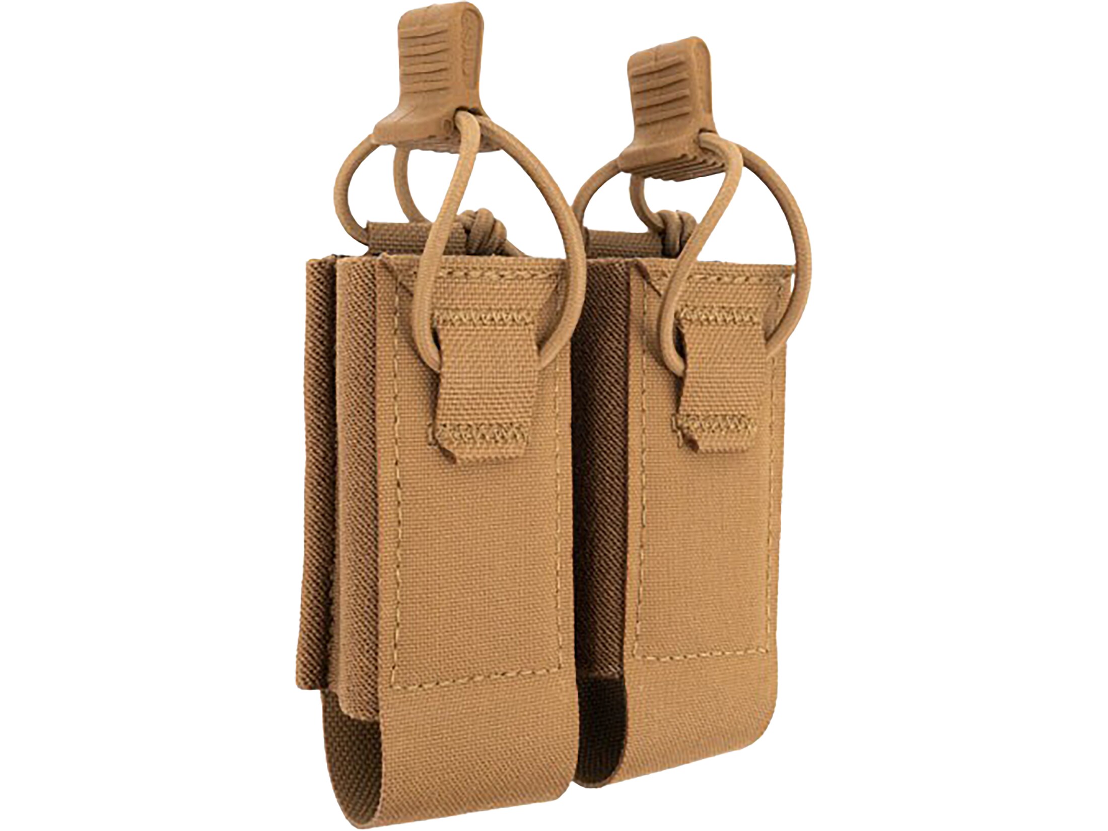 Haley Strategic Double Pistol Mag Pouch Nylon Coyote