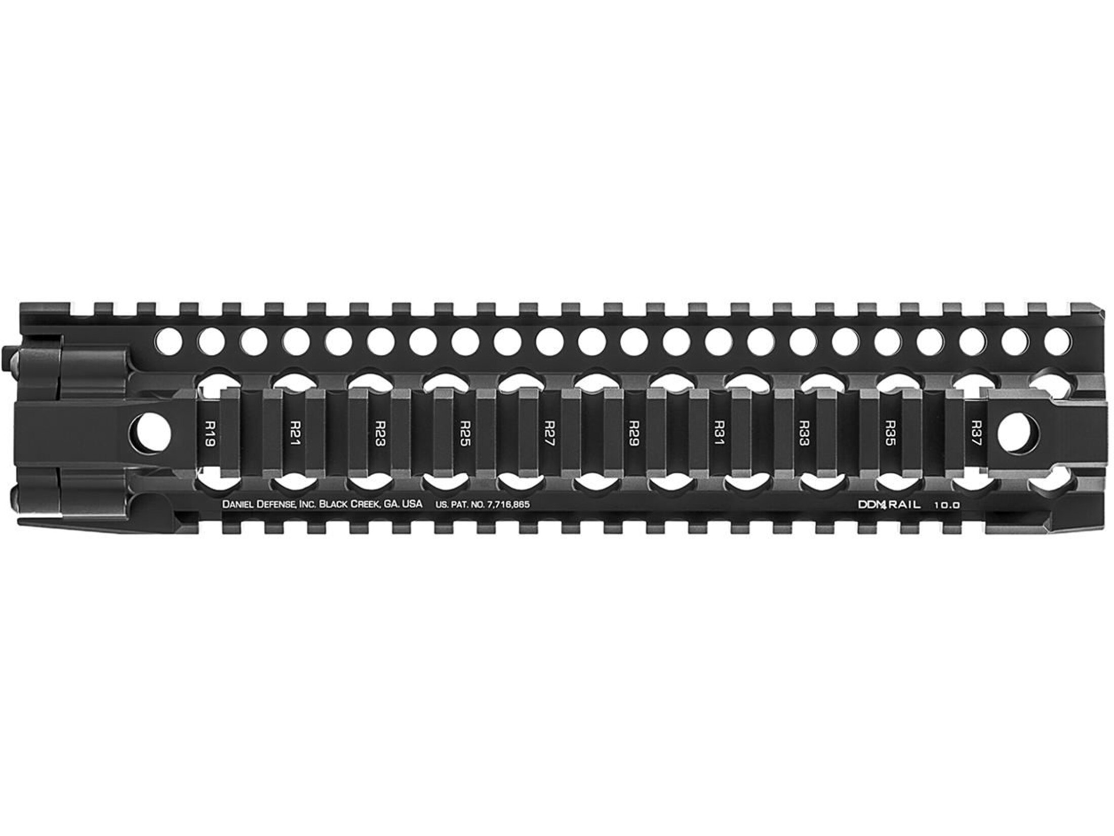 Daniel Defense DDM4 10.0 Free Float Handguard Quad Rail AR-15 Aluminum