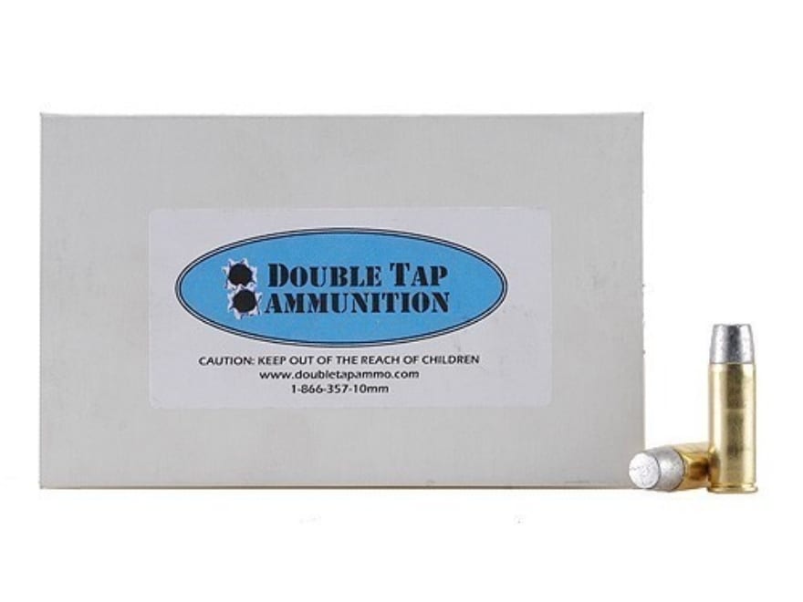 Doubletap Ammo 45 Colt (Long Colt) +P 335 Grain Hard Cast Solid Wide