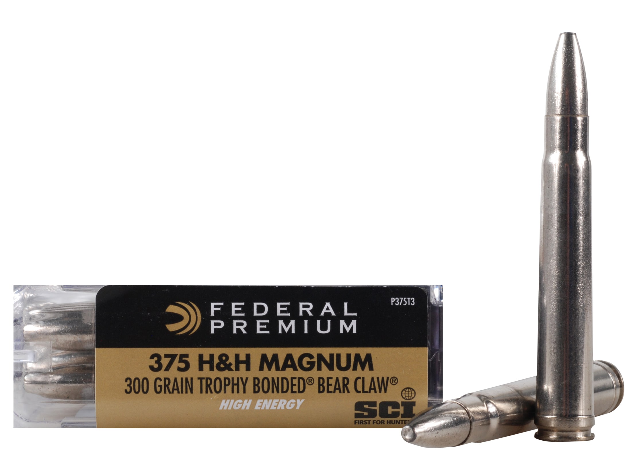 Federal Premium Cape-Shok High Energy Ammo 375 H&H Mag 300 Grain Speer