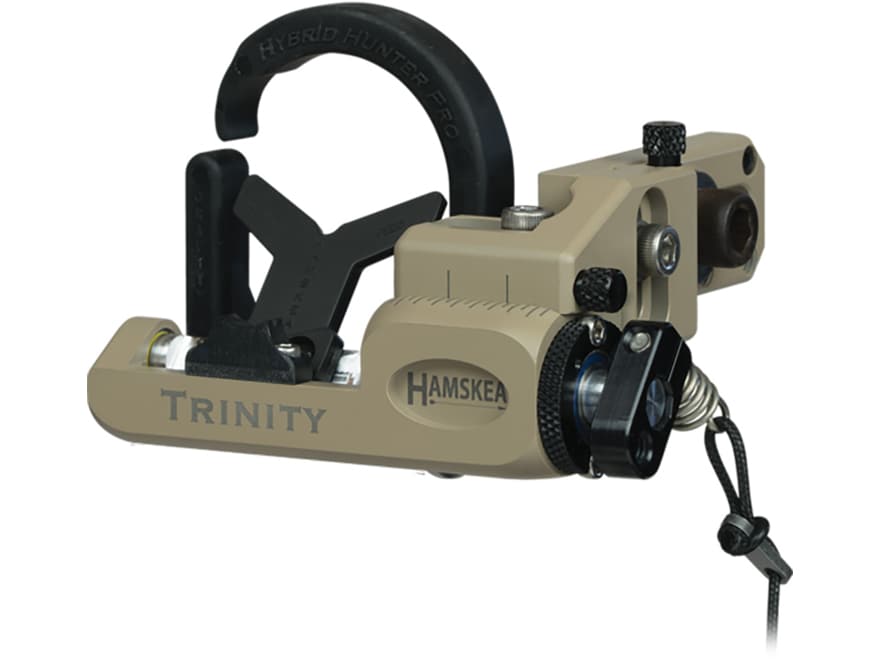 Hamskea Trinity Hunter Drop-Away Arrow Rest Right Hand Black