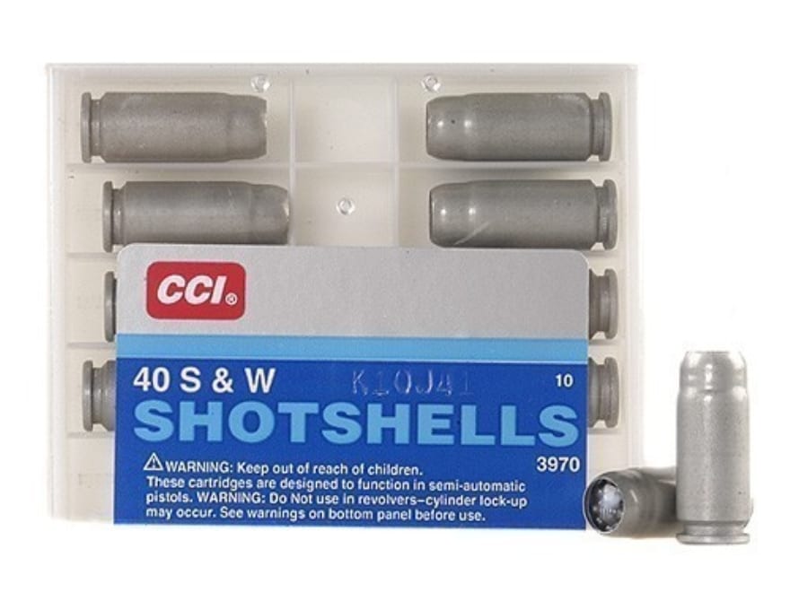 CCI Shotshell Ammo 40 S&W 105 Grain #9 Shot Box of 10