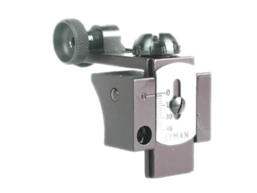 Lyman 57SME Rear Sight Mauser, Springfield, Sako Blued