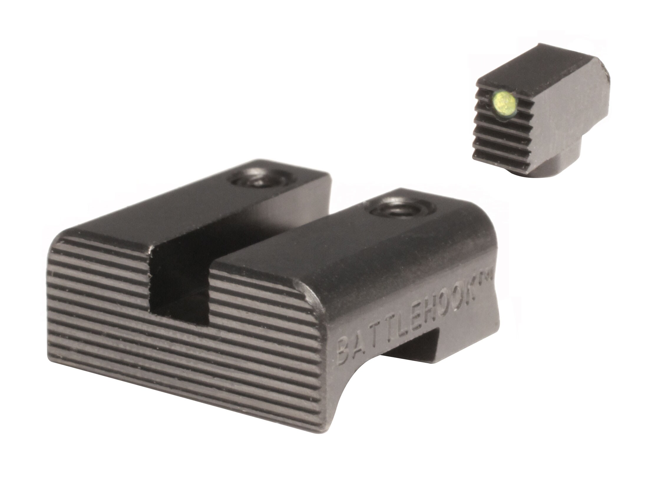 BattleHook Sight Set Glock 20 21 29 30 31 32 36 Fiber Optic Front