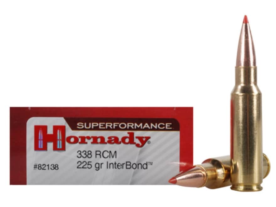 Hornady Superformance 338 Ruger Compact Mag Ammo 225 Grain Hornady