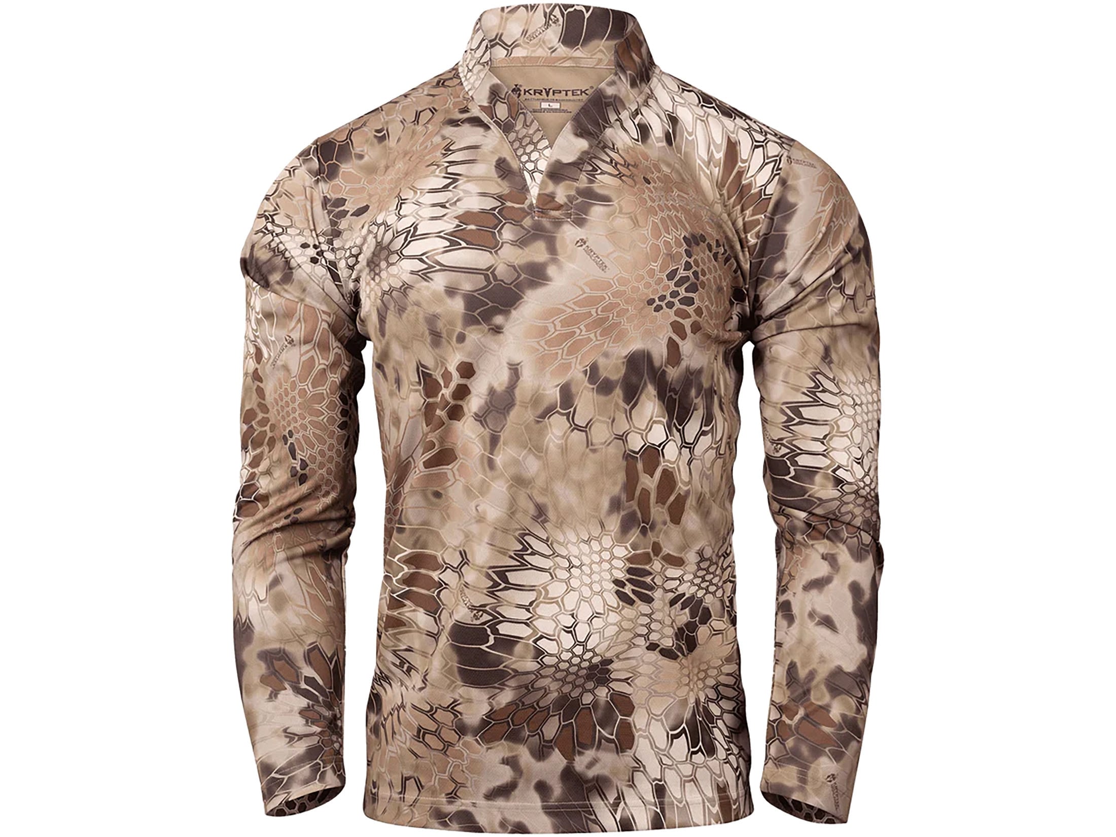 Kryptek Men's Dallol Long Sleeve Rugby Shirt Highlander XL