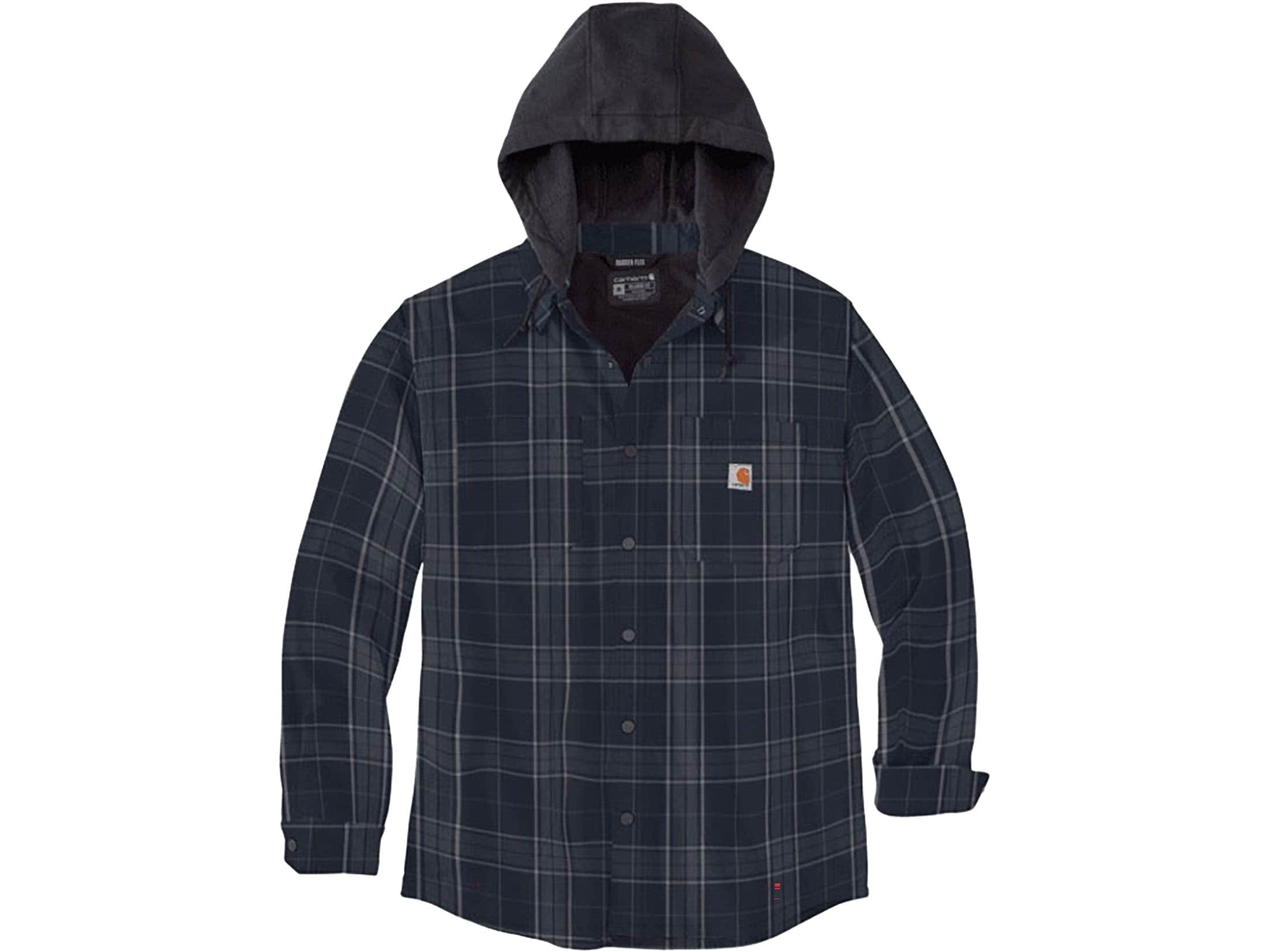 Carhartt Men's Rugged Flex Relaxed Fit Fleece Lined Hooded Shirt