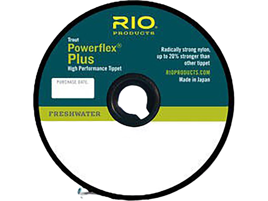 RIO Powerflex Plus Tippet 7X 50yd