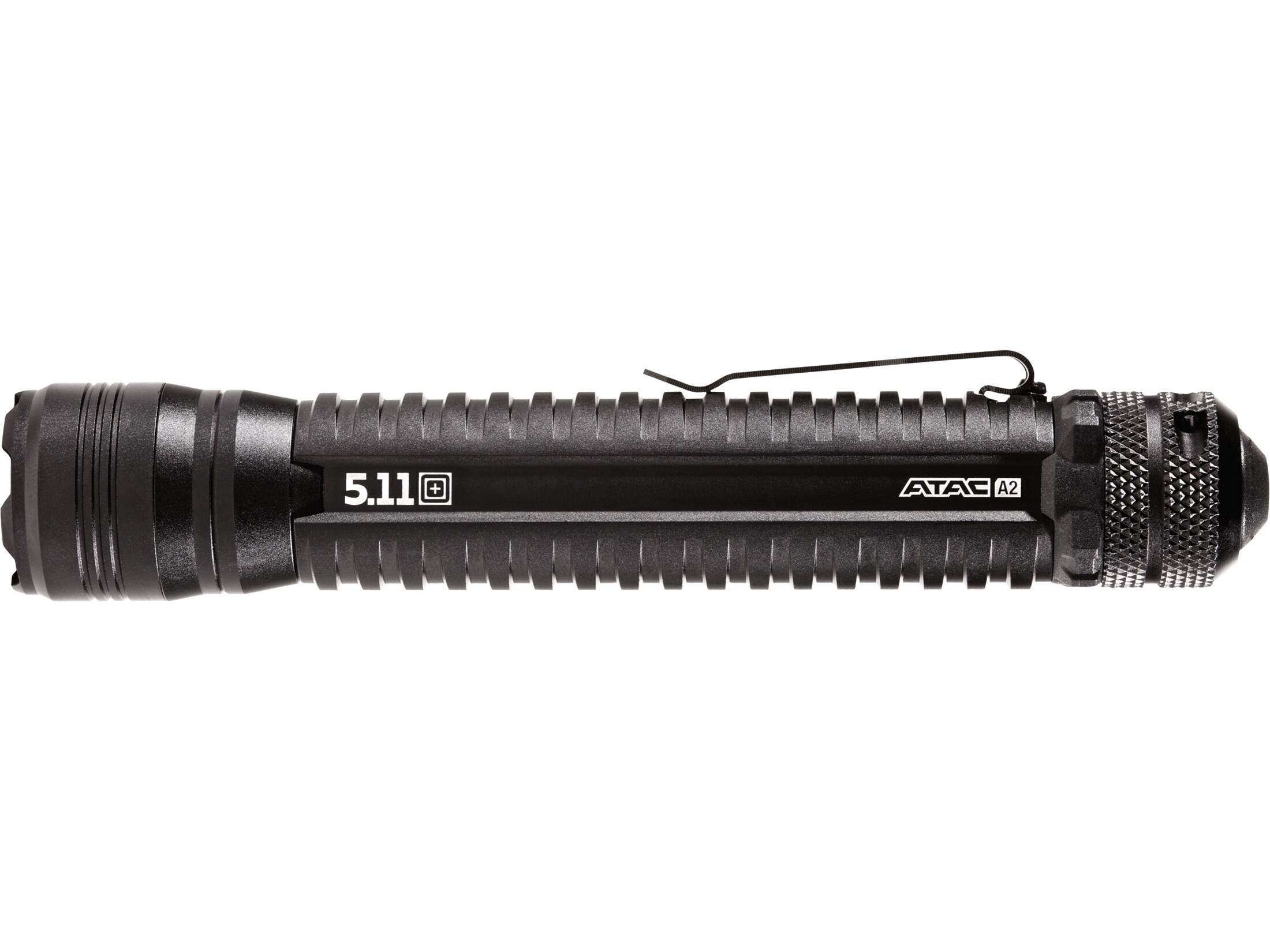 5.11 ATAC A2 LED Tactical Flashlight Hi/Lo/Strobe Aluminum Black