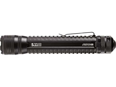 5.11 ATAC A2 LED Tactical Flashlight Hi/Lo/Strobe Aluminum Black