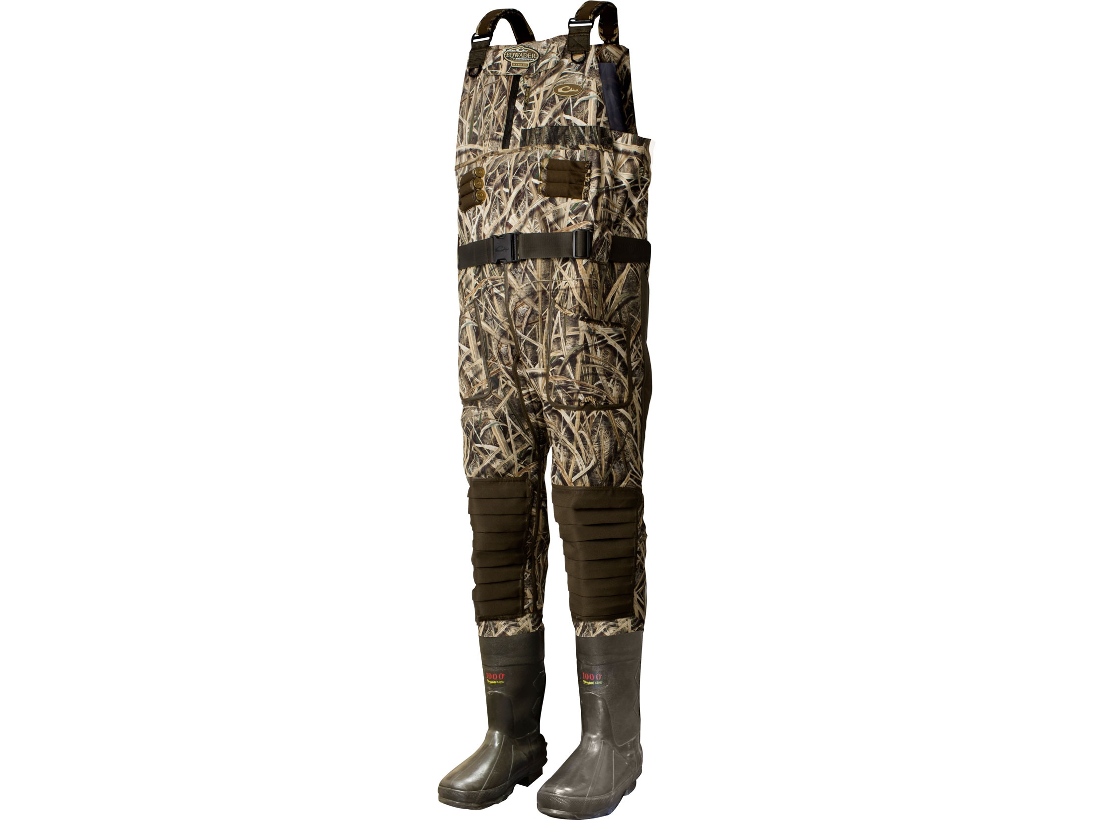 Drake Lightweight Uninsulated Chest Waders Nylon PVC Mossy Oak Shadow