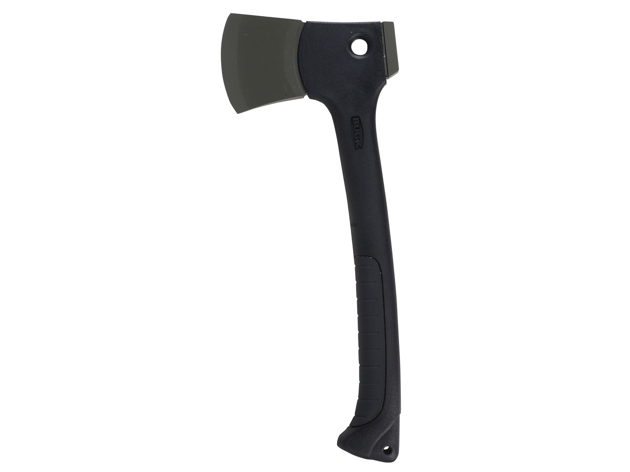 Buck 757 Camp Axe 3 High Carbon Steel Powder Coated Blade 12.25