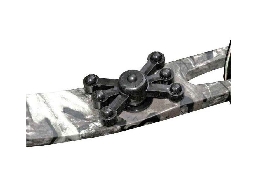 Bowjax Crossbow Solid Limb Dampener Rubber Black 2PK