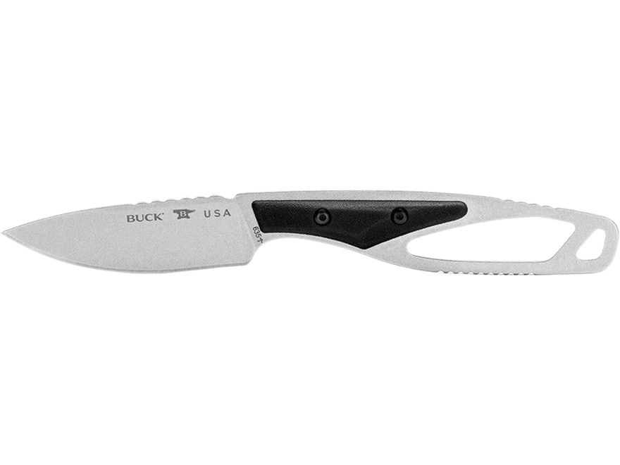Buck Knives PakLite Cape Fixed Blade Knife 2.75 Drop Point 420HC Satin