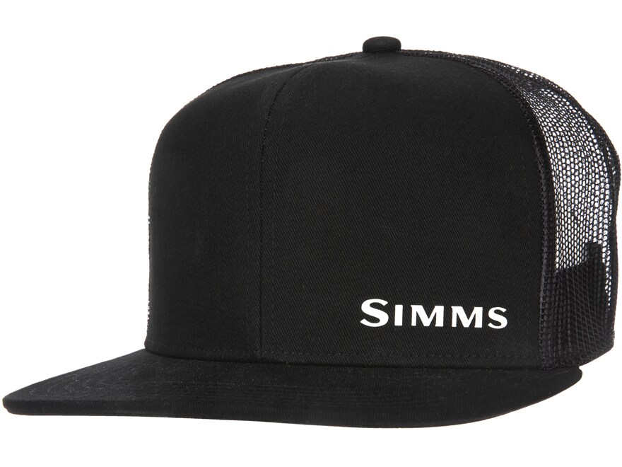 Simms CX Flat Brim Cap Woodland Camo
