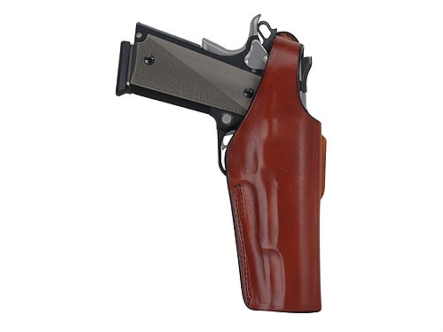 Bianchi 19 Thumbsnap Holster Left Hand Glock 20, 21 Leather Tan