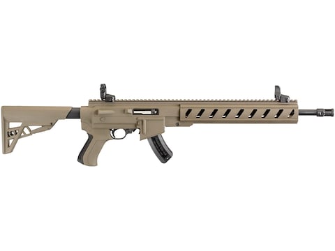 Ruger 10/22 Tactical Rifle 22 Long Rifle 16 Barrel Flat Dark Earth