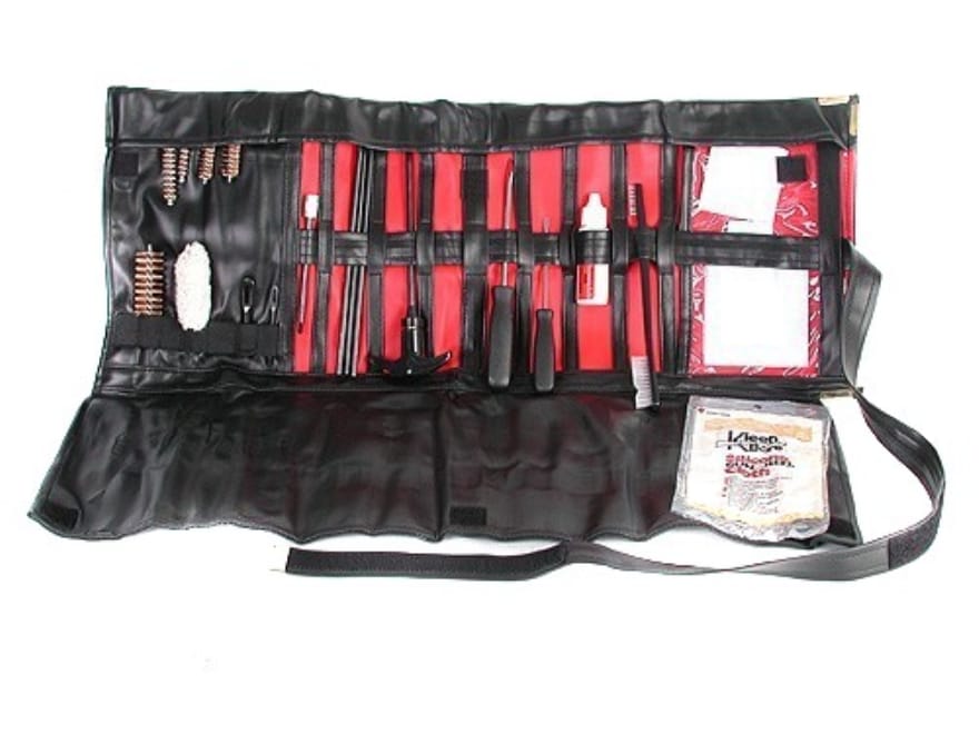 Kleen-Bore All Gun Universal Cleaning Kit Patented Roll-Up Pouch