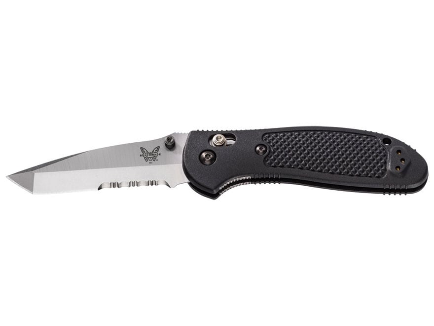 Benchmade 553 Griptilian Folding Knife 3.45 Serrated 154CM SS Tanto