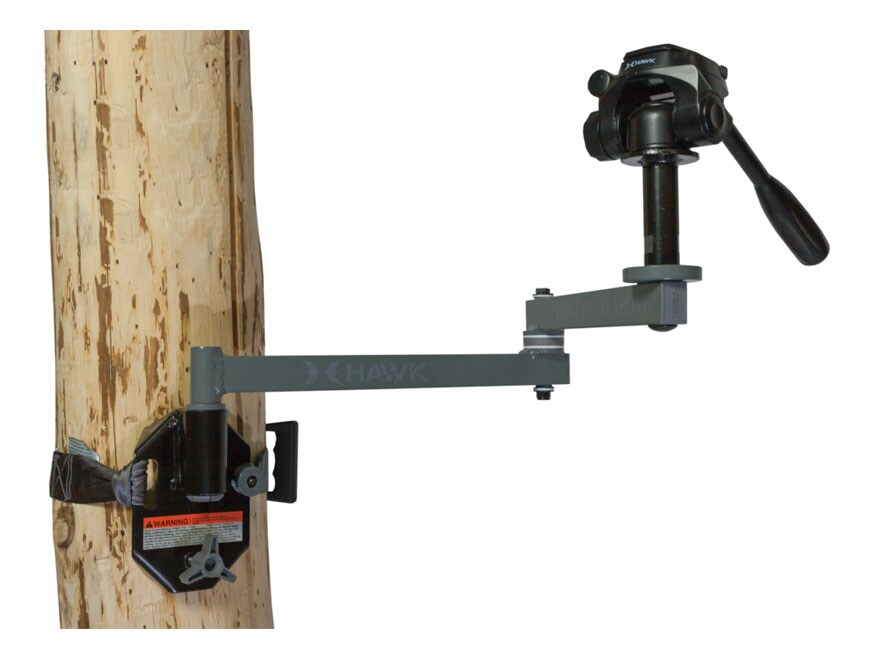 Hawk Hunt Hard Camera Arm Steel Black