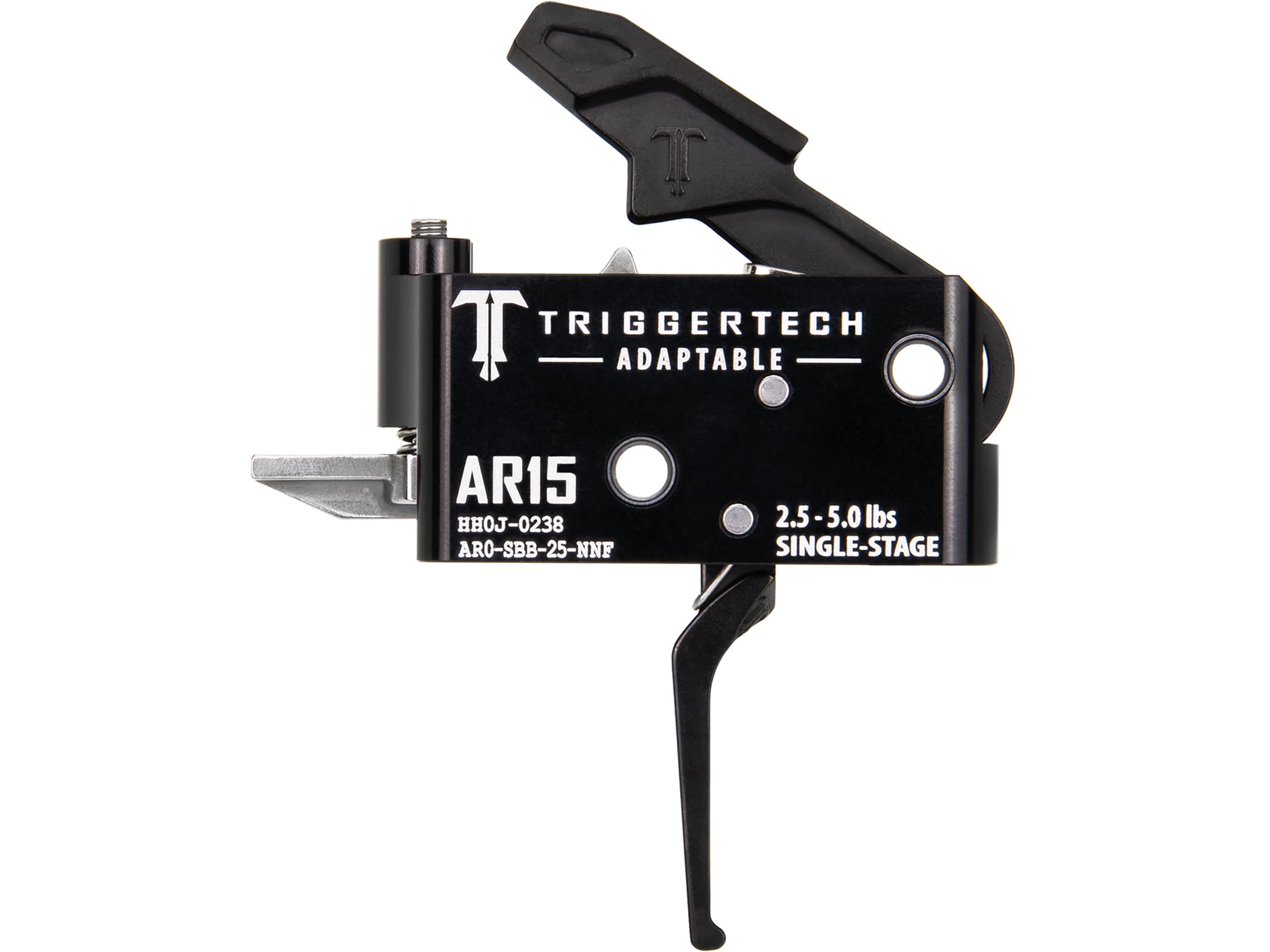 TriggerTech Adaptable Trigger Group Pro Curved Bow AR-15, LR-308