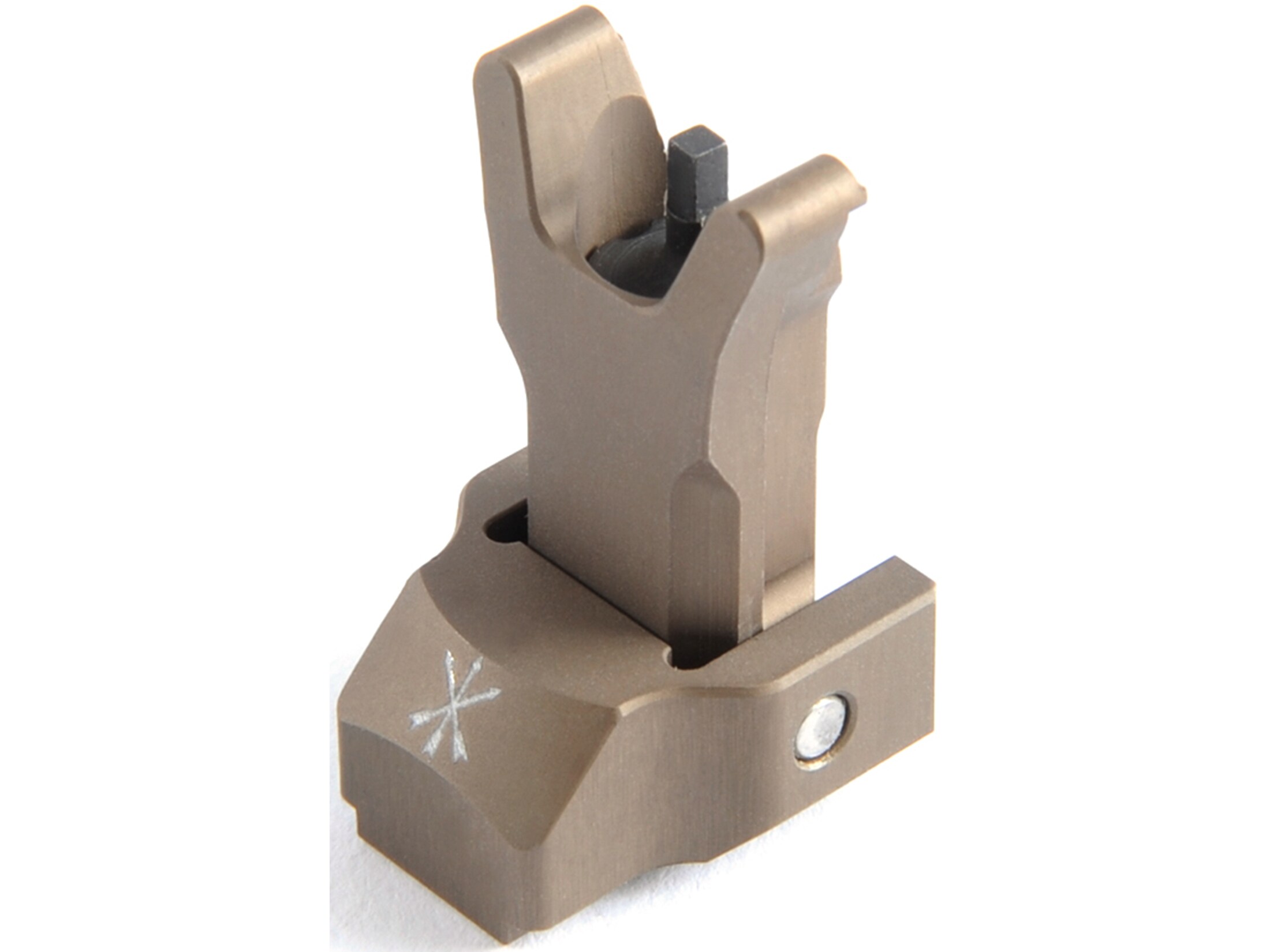 Unity Tactical FUSION Folding Front Sight Aluminum Black