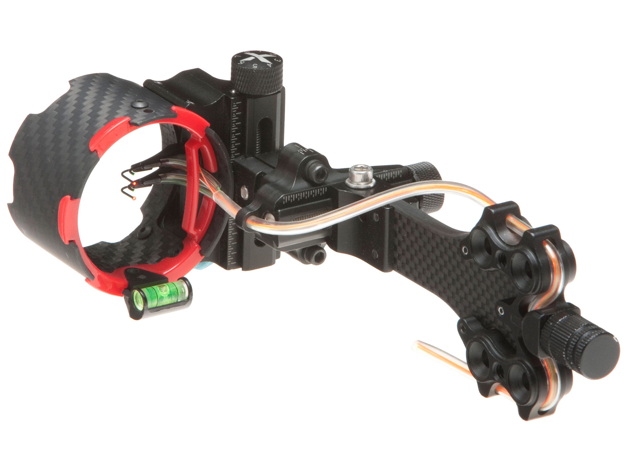 Archer Xtreme Carbon Carnivore C4 4-Pin Bow Sight .019 Diameter Pins