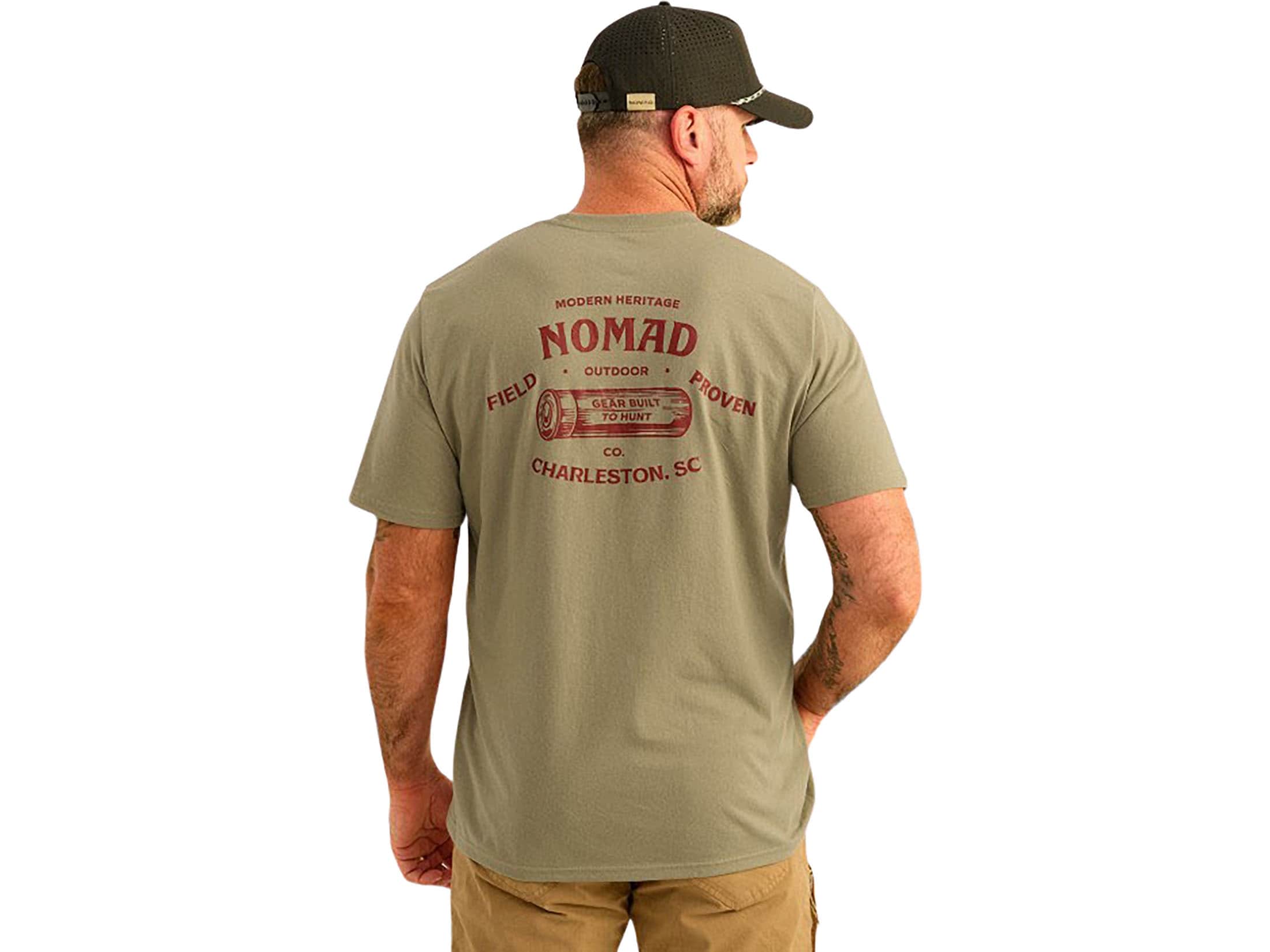Nomad Men's Turkey Load Short Sleeve Crew Neck T Shirt Overland Medium