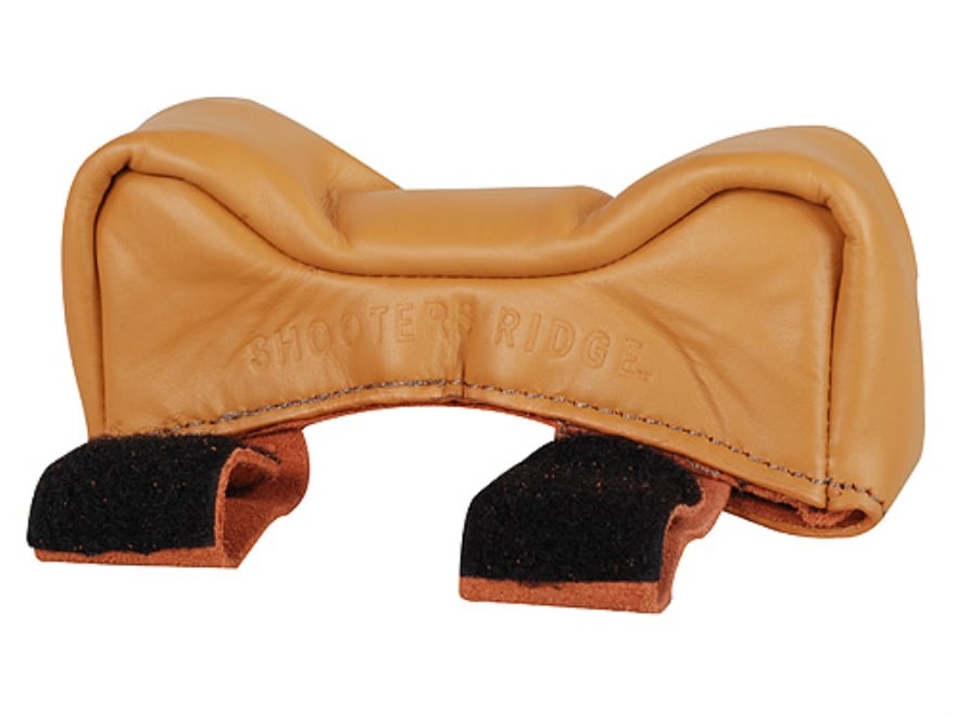 Champion Front Sand Bag Shooting Rest Bag Small Leather Tan Unfilled