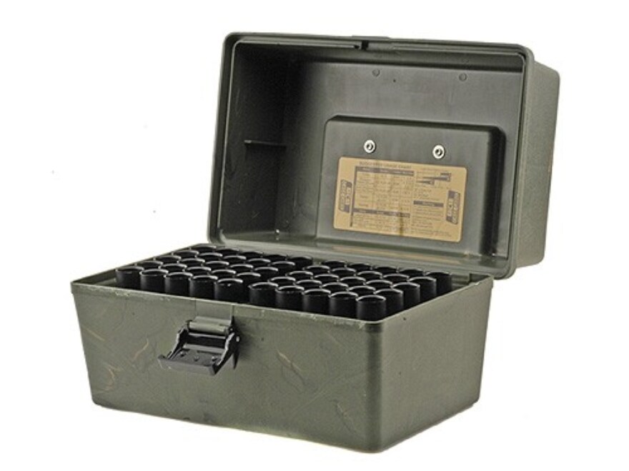 MTM Shotshell Box Handle 20 Ga 2-3/4, 3 100-Round Plastic Camo