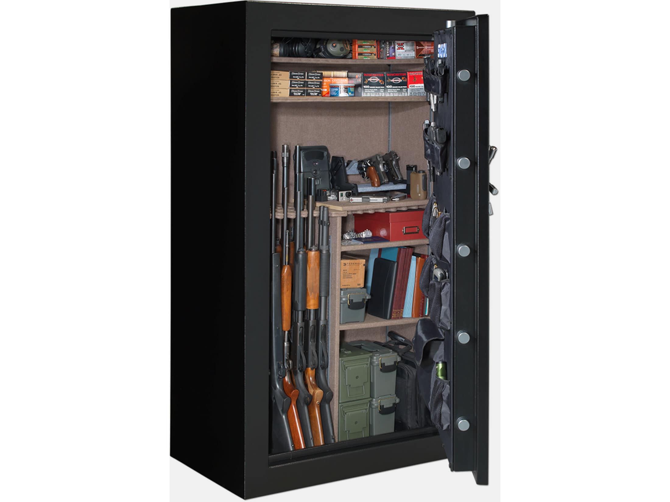 Stack-On Armorguard Fire Resistant 18 Gun Safe Electronic Lock Black