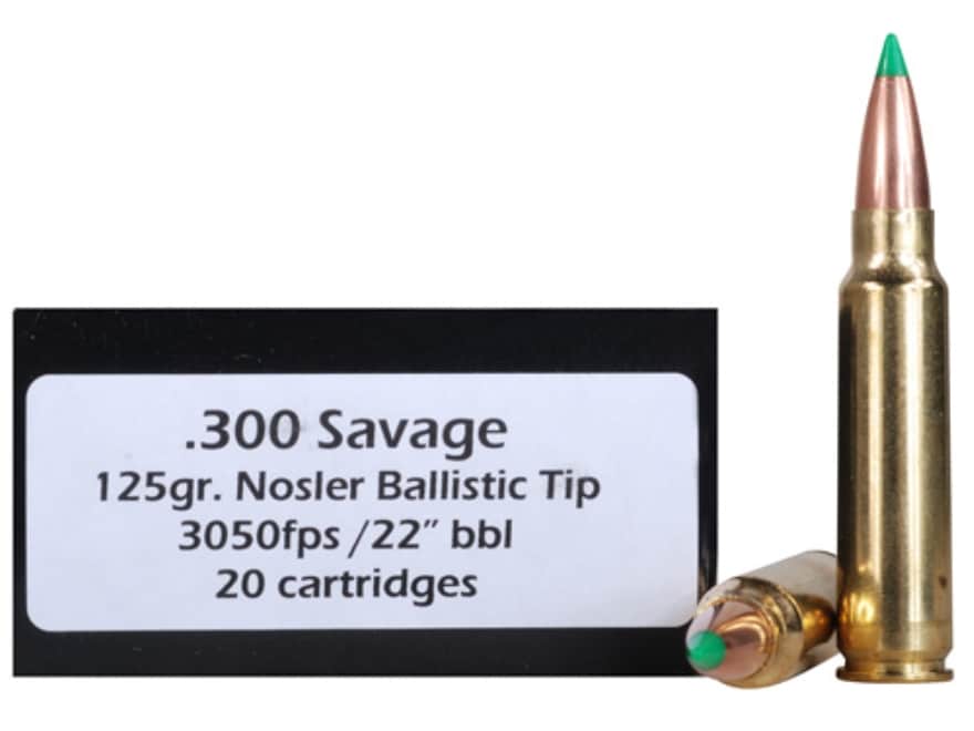 DoubleTap 300 Savage Ammo 125 Grain Sierra Tipped MatchKing Polymer