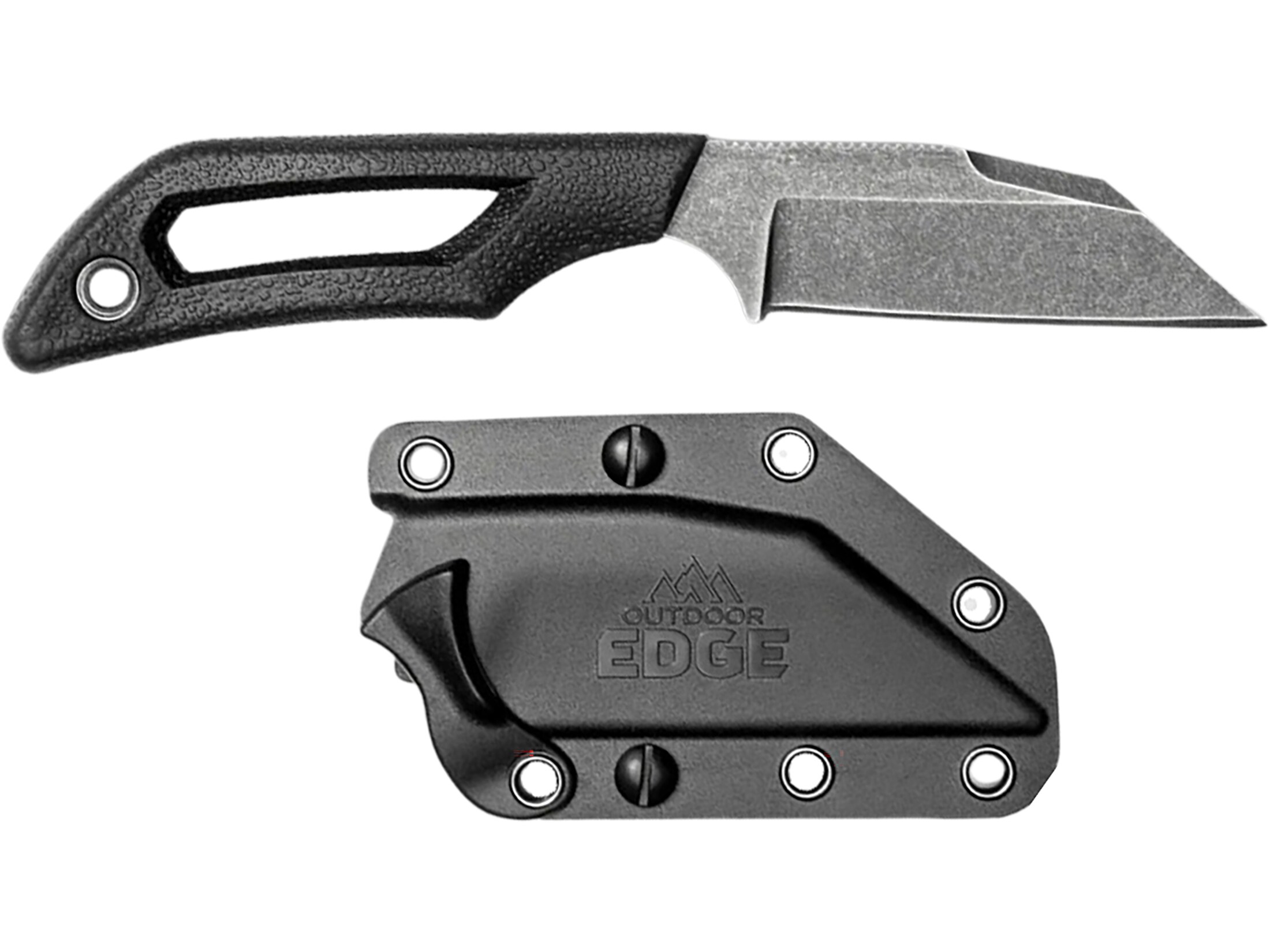 Outdoor Edge Pivot Fixed Blade Knife 2.5 Wharncliffe 8Cr13MoV