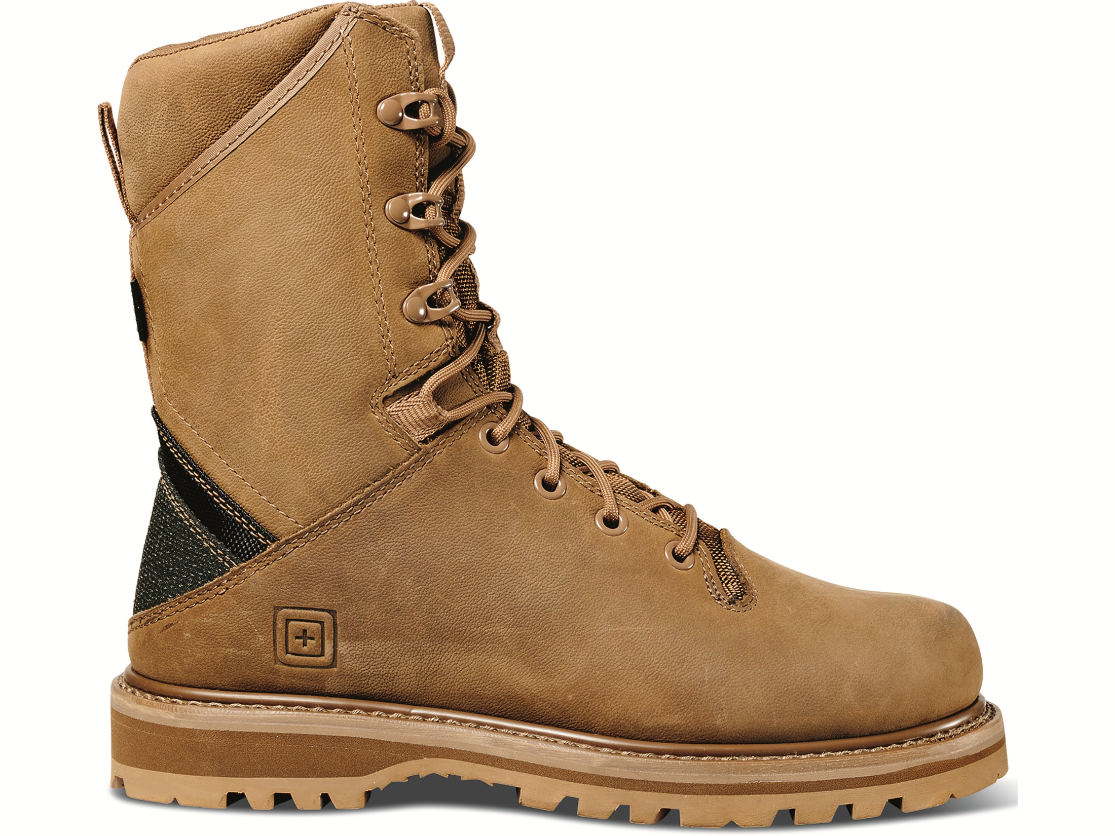 5.11 Apex 8 Waterproof Tactical Boots Leather/Kevlar/Nylon Dark Coyote