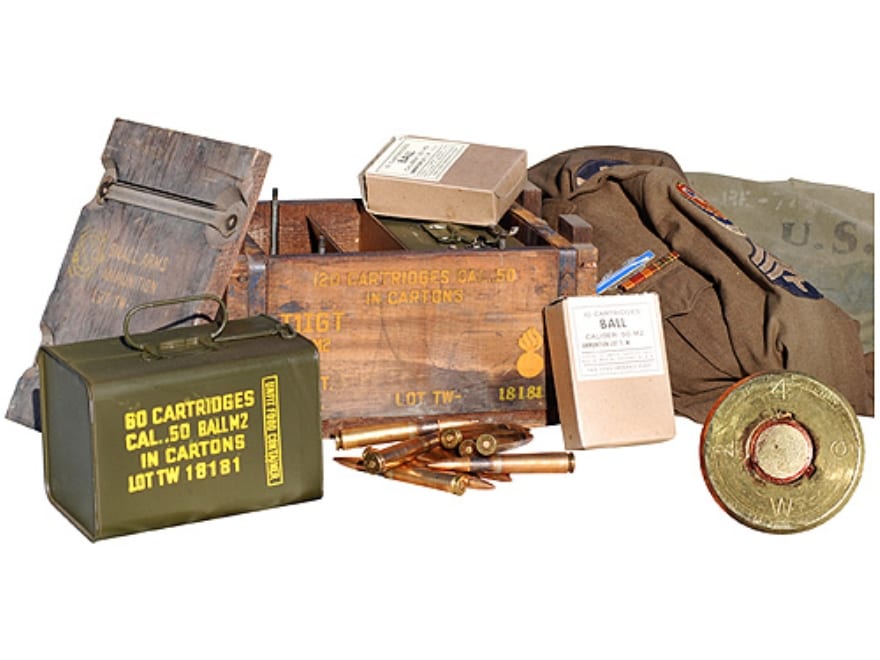 Military Surplus Ammo 50 BMG 660 Grain M2 Ball Full Metal Jacket