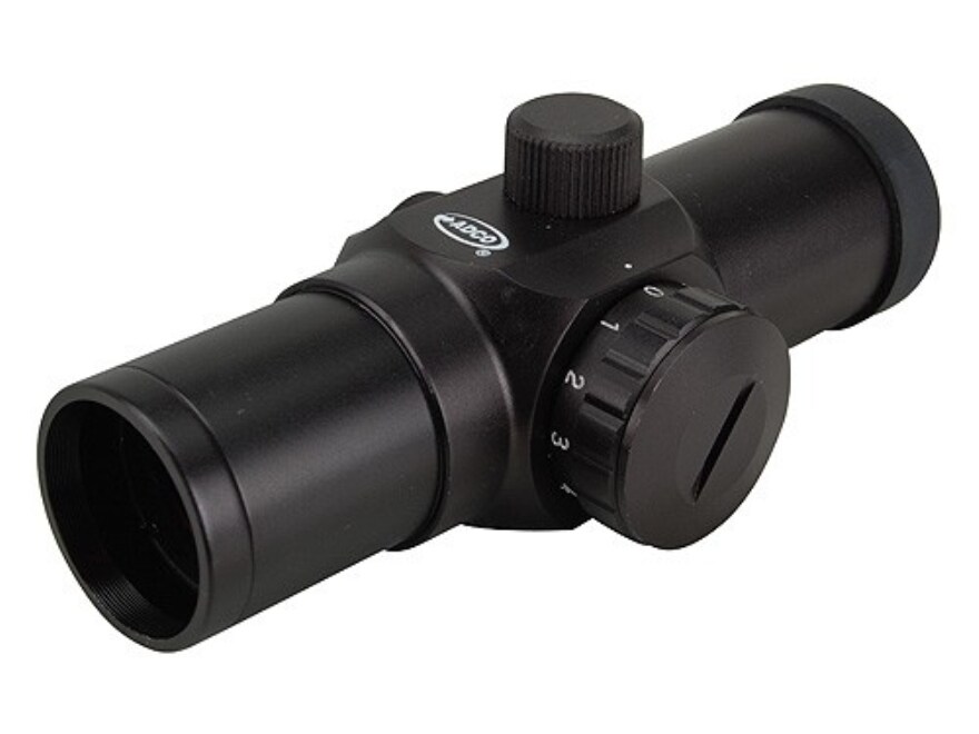 ADCO E-Dot Red Dot Sight 30mm Tube 1x 3 MOA Dot Weaver-Style Rings