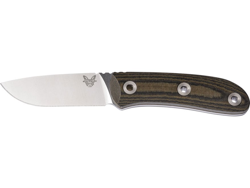 Benchmade 15400 Pardue Hunter Fixed Blade Knife 3.48 Drop Point