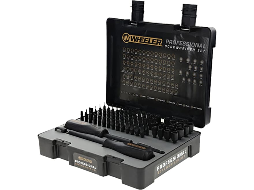 Wheeler 100 Piece Professional Screwdriver Set