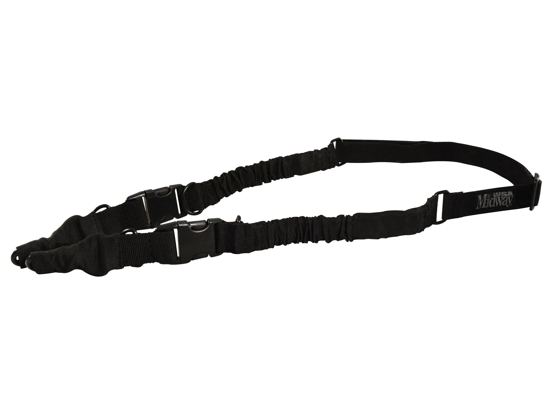 MidwayUSA 2-in-1 Double Bungee Tactical Rifle Sling Multicam