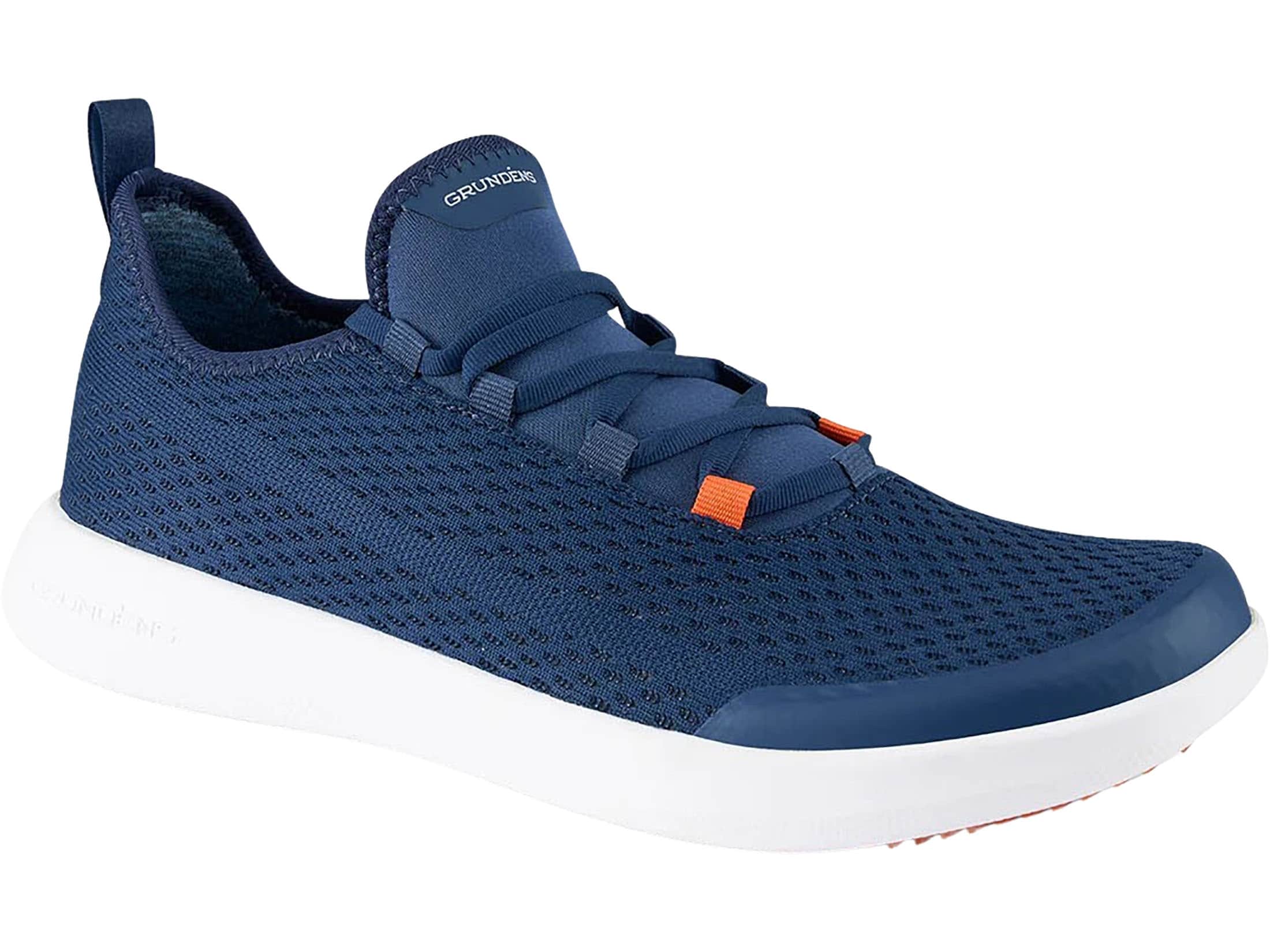 Grundens CrossCurrent Boat Shoes Synthetic Blue Abyss Men's 10 D