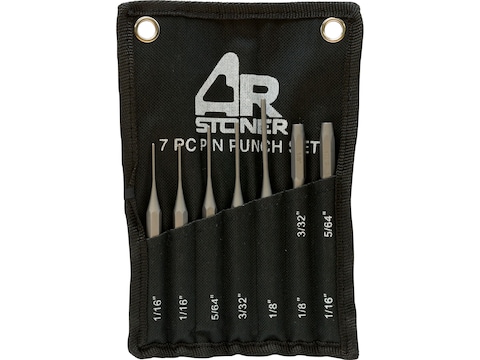 AR-STONER AR-15 Roll Pin Starter Punch Set 7-Piece Steel
