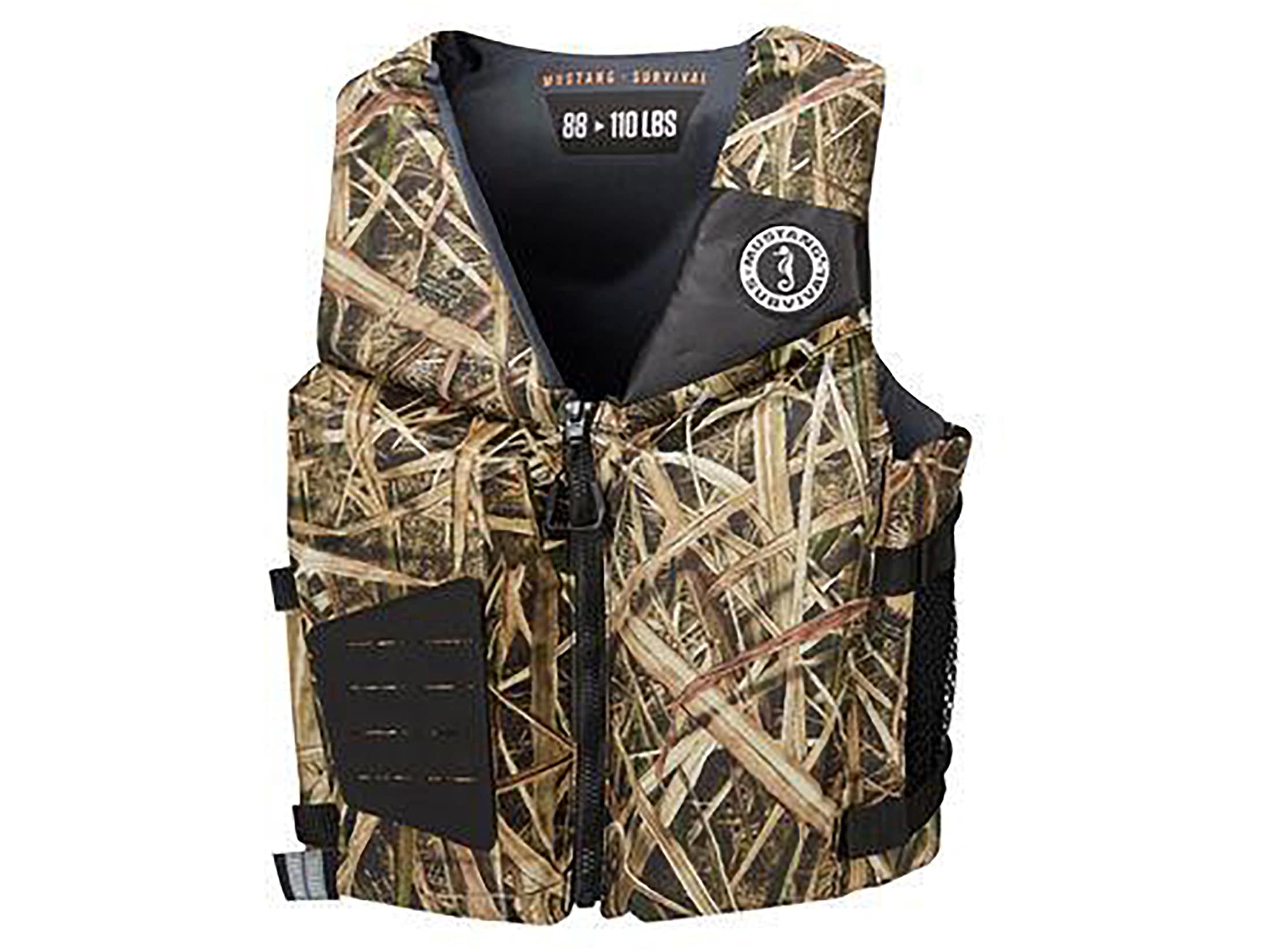 Mustang Survival Rev Young Adult Life Jacket Gray/Fluorescent Yellow