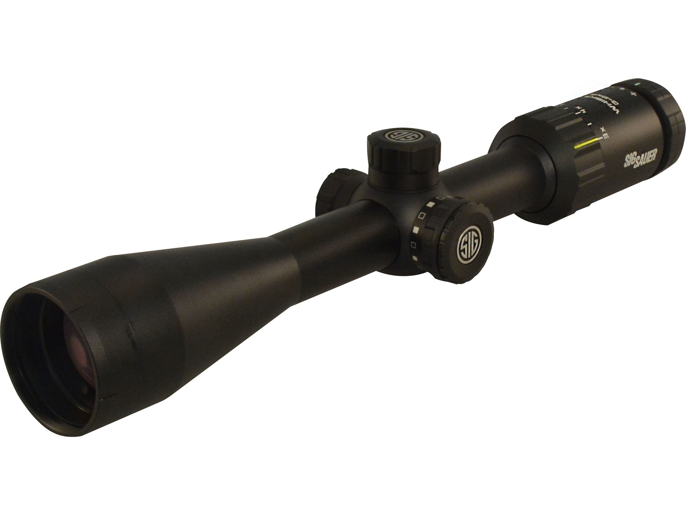 Sig Sauer Whiskey3 Rifle Scope 3-9x 40mm QuadPlex Reticle Black